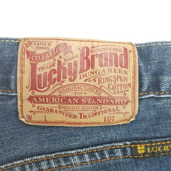Lucky Brand | Jeans | Lucky Brand 81 Relaxed Straight Blue Jeans Sz 32s ...